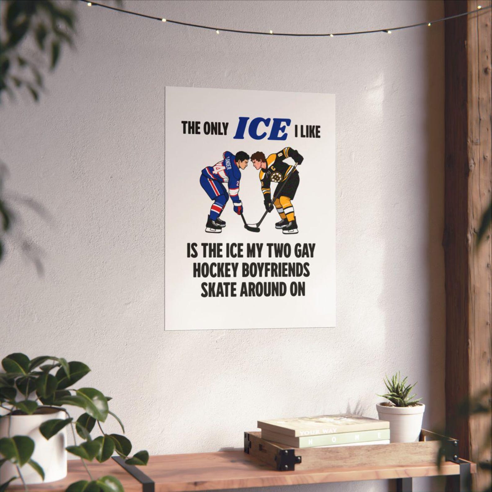 Printable Anti-ice Sign, Ice Protest Rally, Hockey Rivalry Themed Sign ...