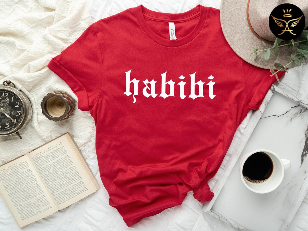Habibi Shirt, Love Shirt, Gifts for Arabic, Arabic Shirt, Gift for ...
