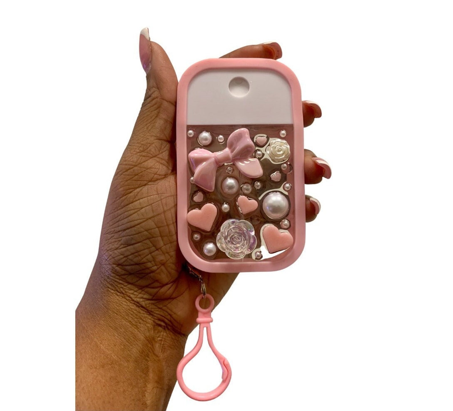 Cute Refillable Spray Bottle, Kawaii Portable Bottle, Alcohol Dispenser ...