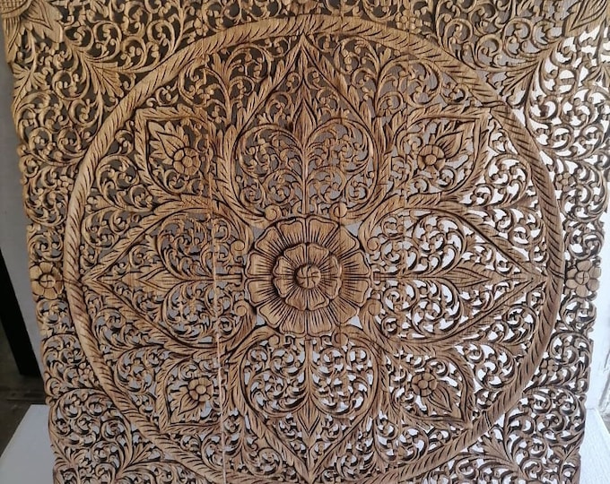 Abstract Hand Carved Wall Panel - Etsy Canada