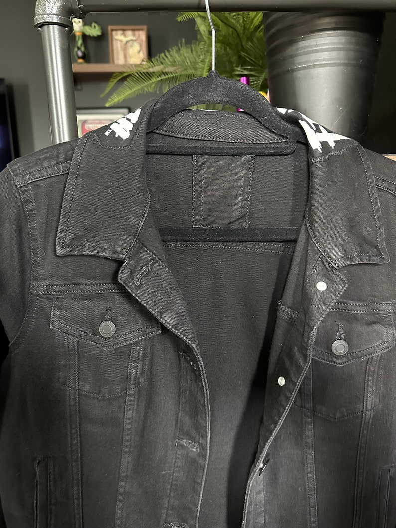 Hand Painted Denim Jason, Friday the 13th - Etsy