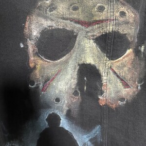 Hand Painted Denim Jason, Friday the 13th - Etsy