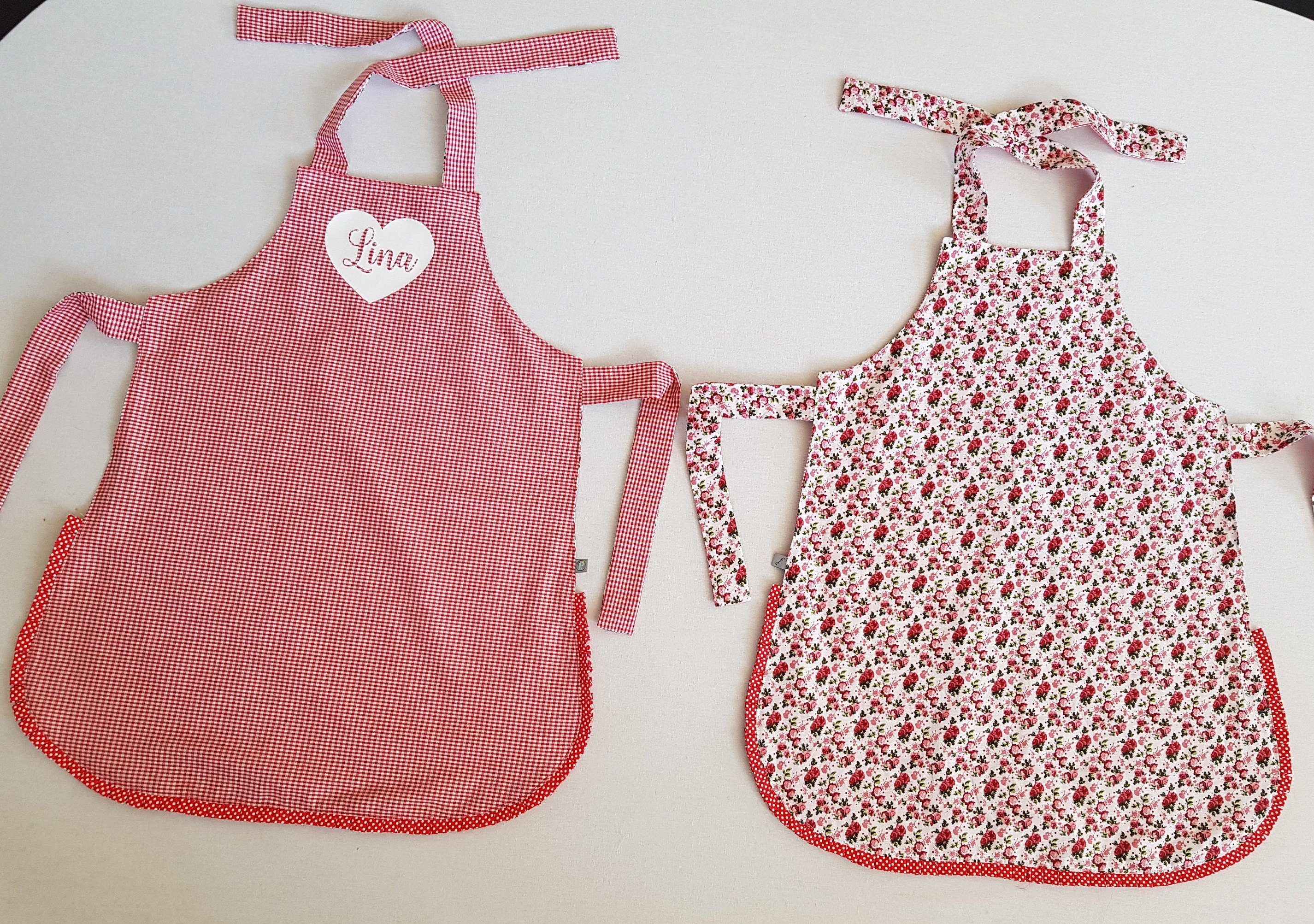 PRIPI Kinderschürze mit Name Mädchen Jungen | Etsy