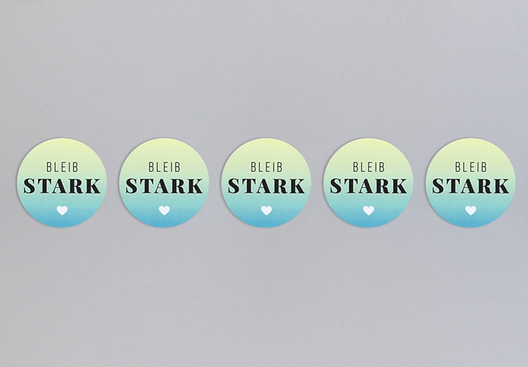 5 Stickers Polli Stay Strong // Stickers, Round, Planner Stickers ...