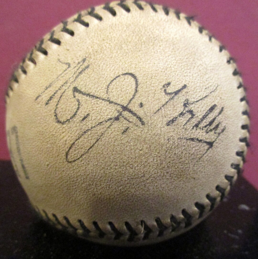 Mike "king" Kelly Replica 1892 Autographed Baseball *NEW DESIGN FOR ...