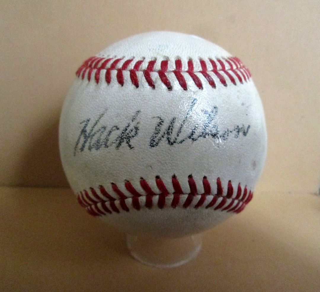 Hack Wilson Replica Autographed 1934 Baseball - Etsy