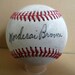 Mordecai three Finger Brown Replica Autographed Baseball - Etsy