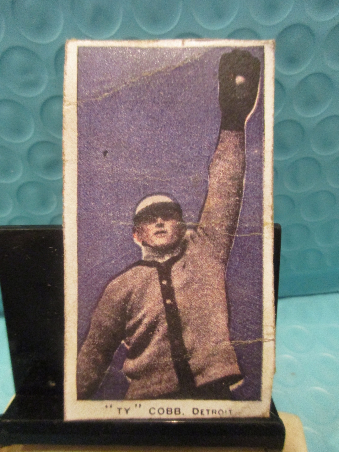 1/1 Ty Cobb 1911 E94 Reproduction Baseball Card Stocking Stuffer - Etsy