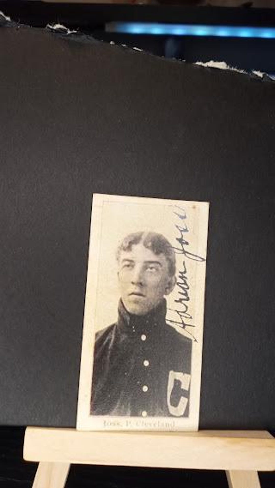 Addie Joss Reproduction Autographed 1903 E107 Breisch Williams Baseball ...