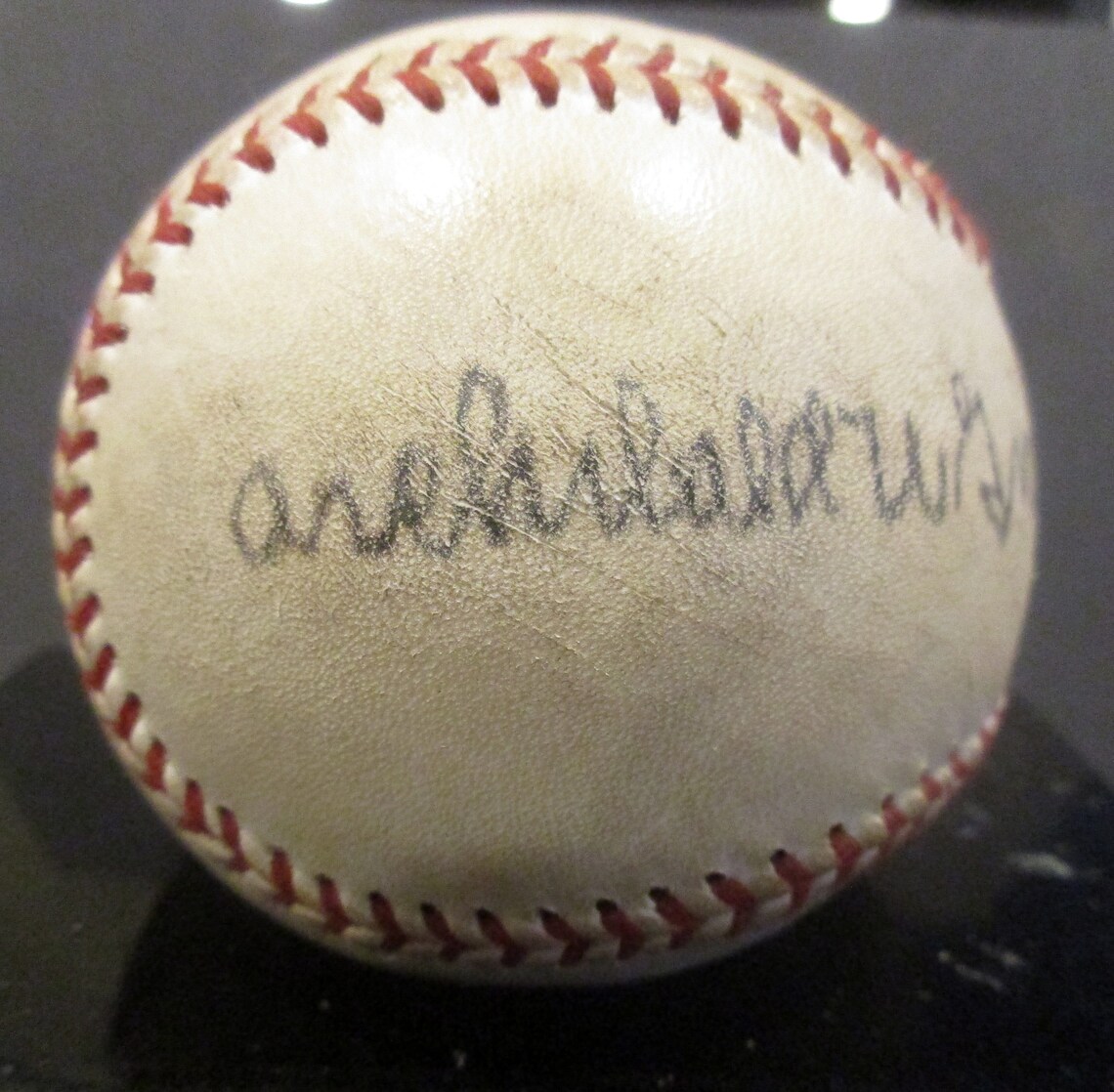 Archibald moonlight Graham Replica Autographed - Etsy