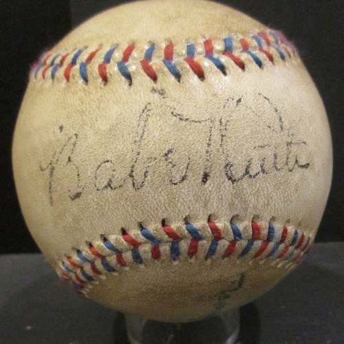Babe Ruth Replica 1929 Autographed Baseball - Etsy