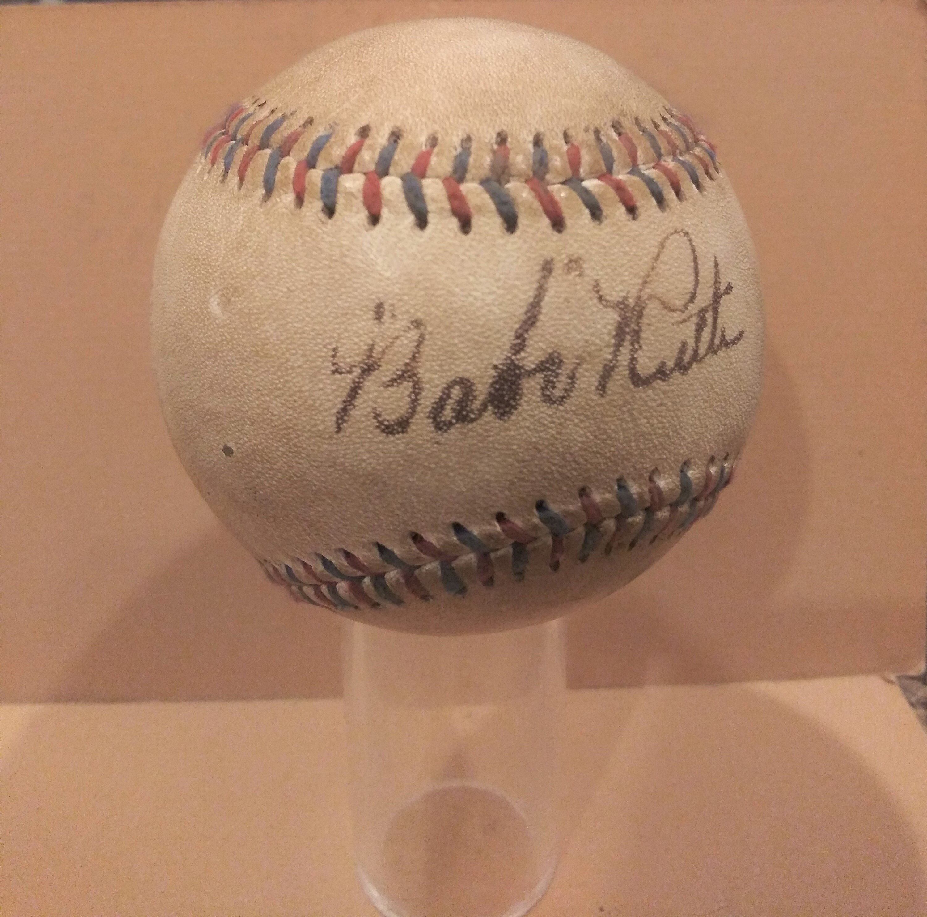 New Limited Edition Babe Ruth Replica 1927 Autographed | Etsy