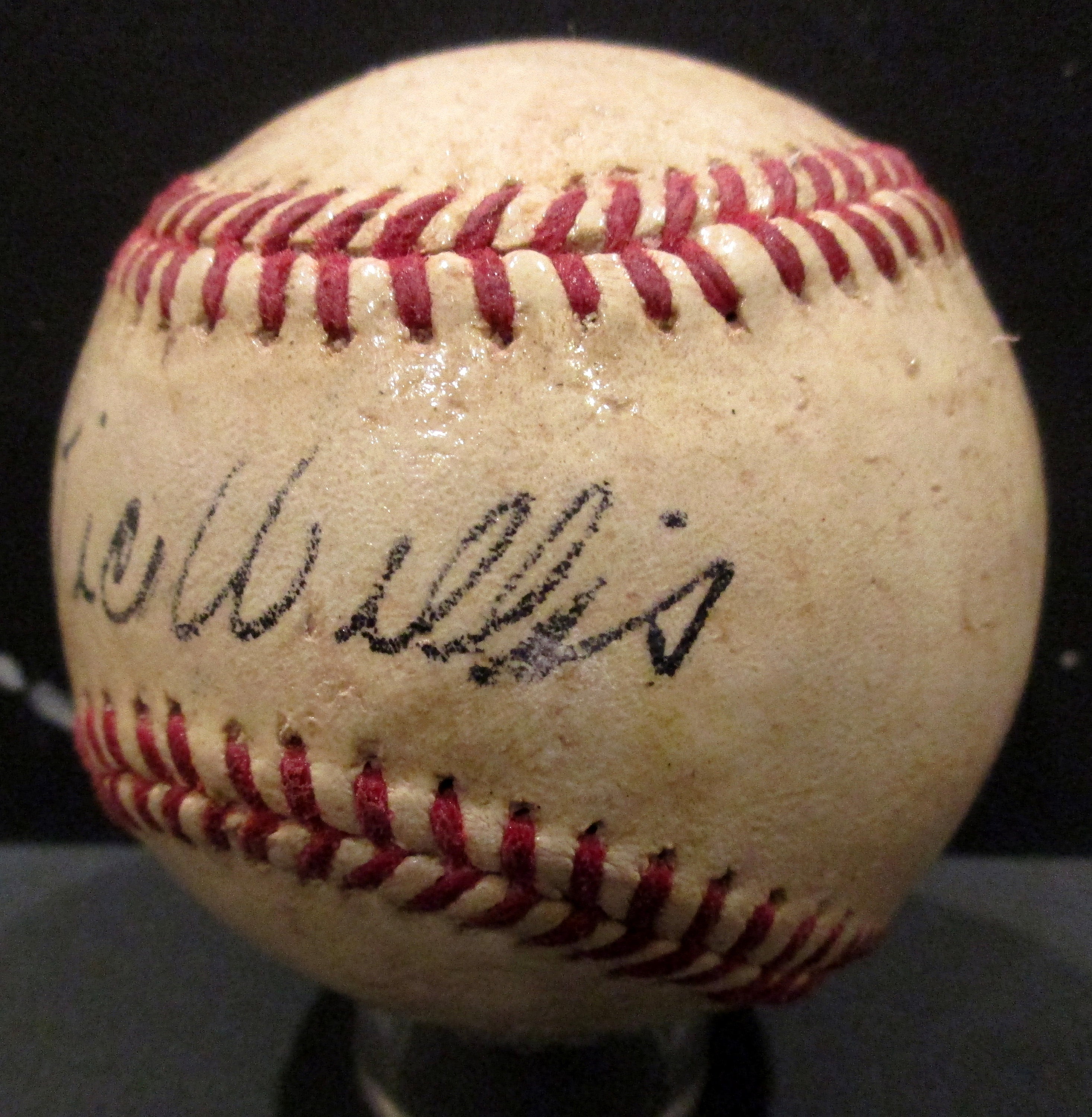 Vic Willis Replica 1930's Autographed Baseball - Etsy