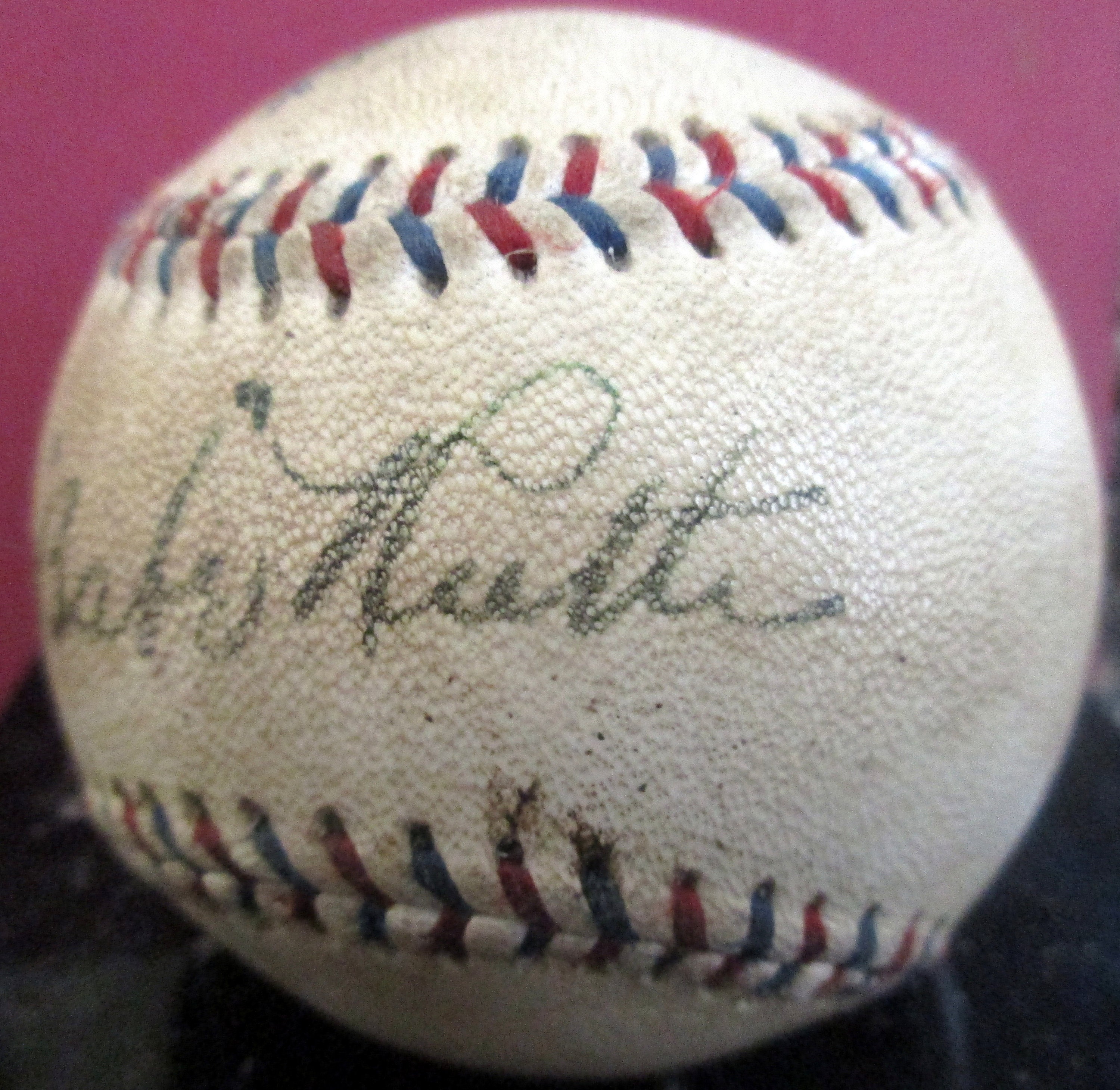 Babe Ruth Replica 1927 Autographed American League Baseball - Etsy