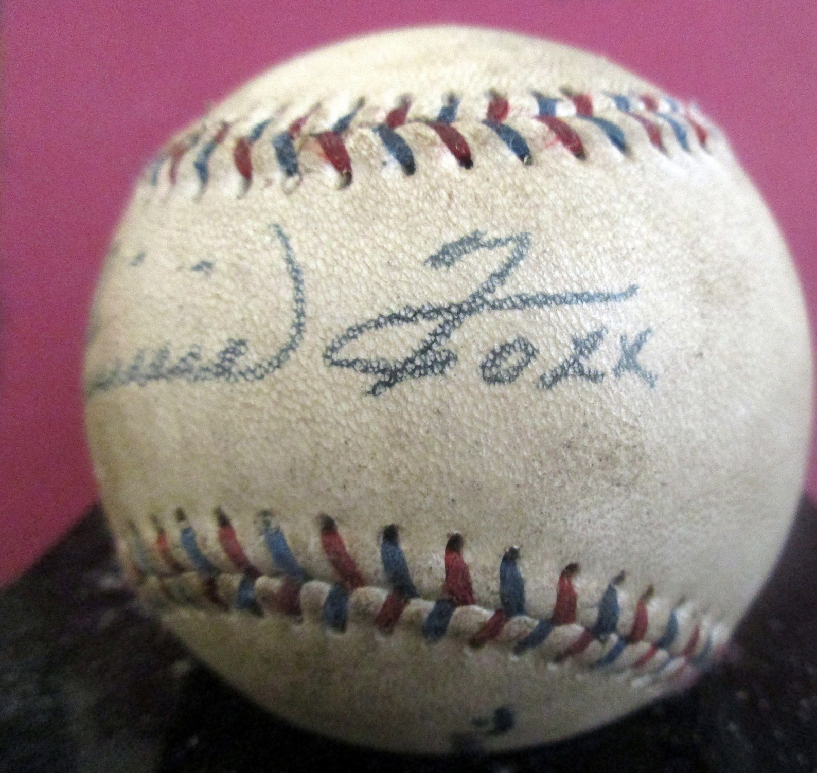 Jimmie Foxx Replica Autographed 1929 American League Baseball - Etsy