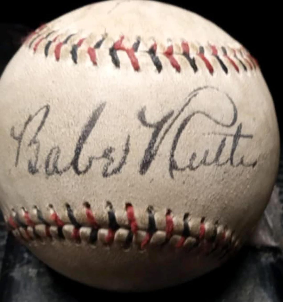 New for Fall 2024* Babe Ruth Replica 1932 Autographed Baseball - Etsy