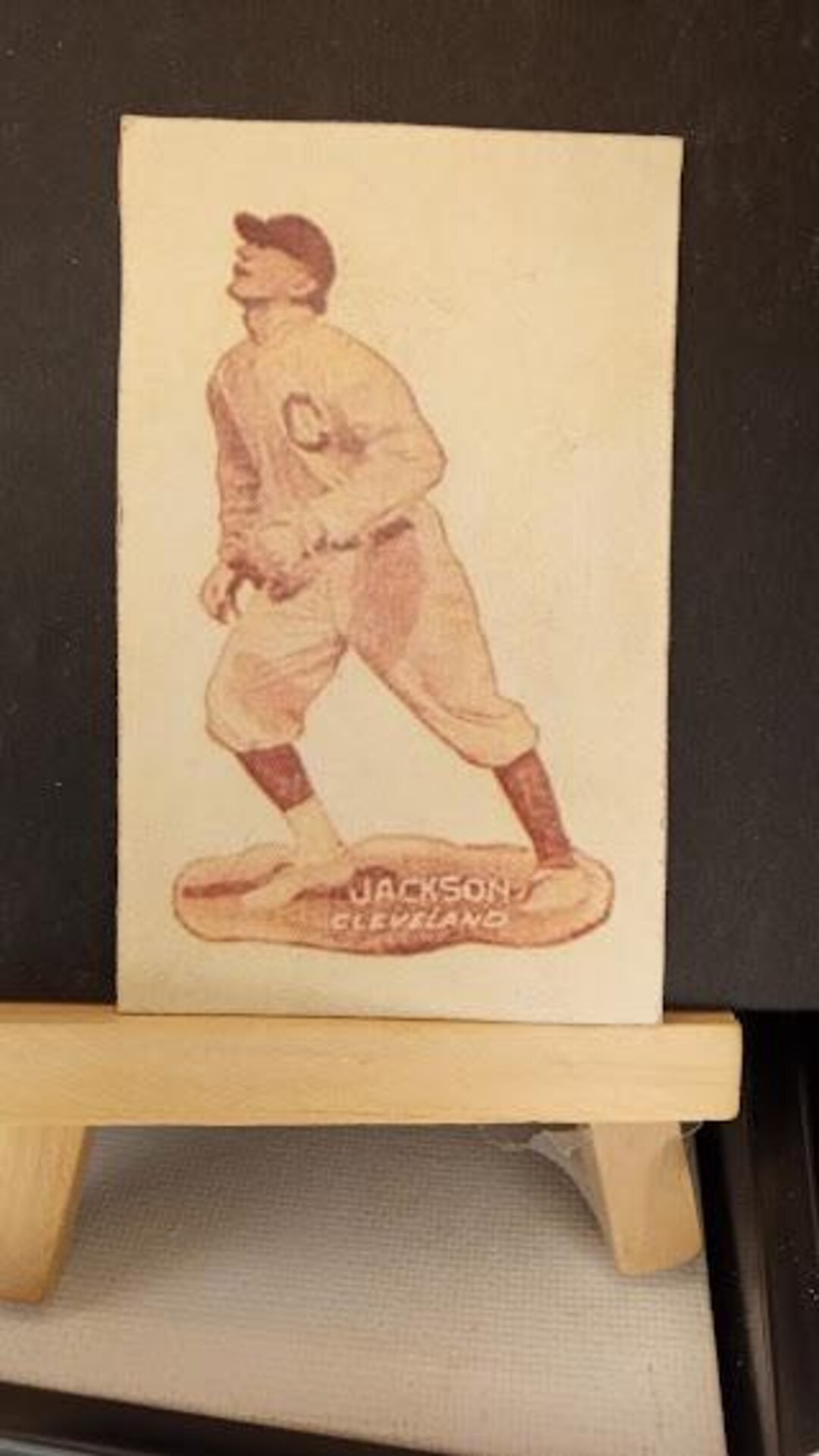 1/1 Shoeless Joe Jackson Reproduction 1914 Texas Tommy Baseball Card ...