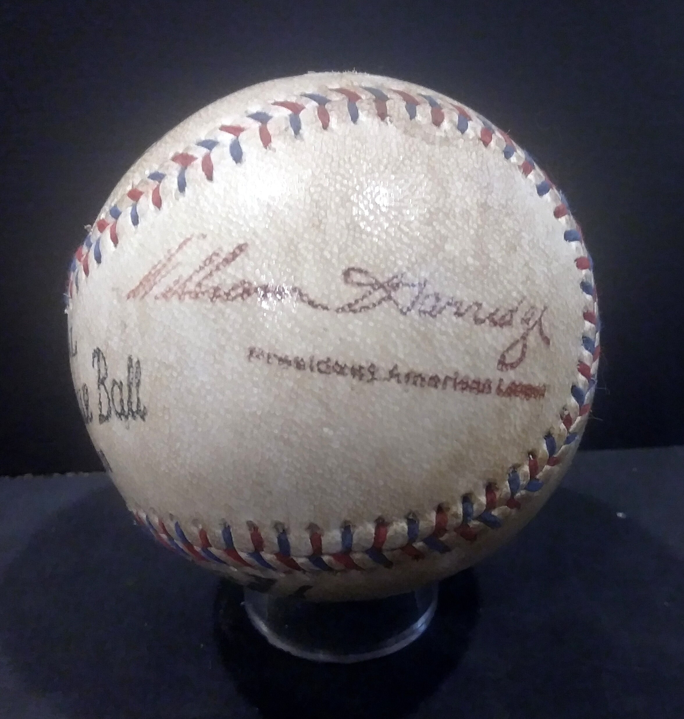 Babe Ruth Replica 1932 Autographed Baseball | Etsy