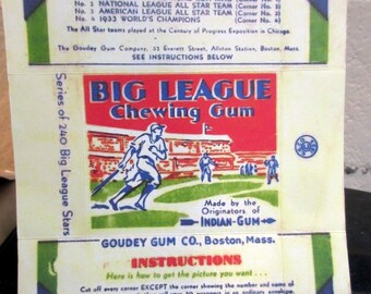 Reproduction Baseball Cards | Etsy