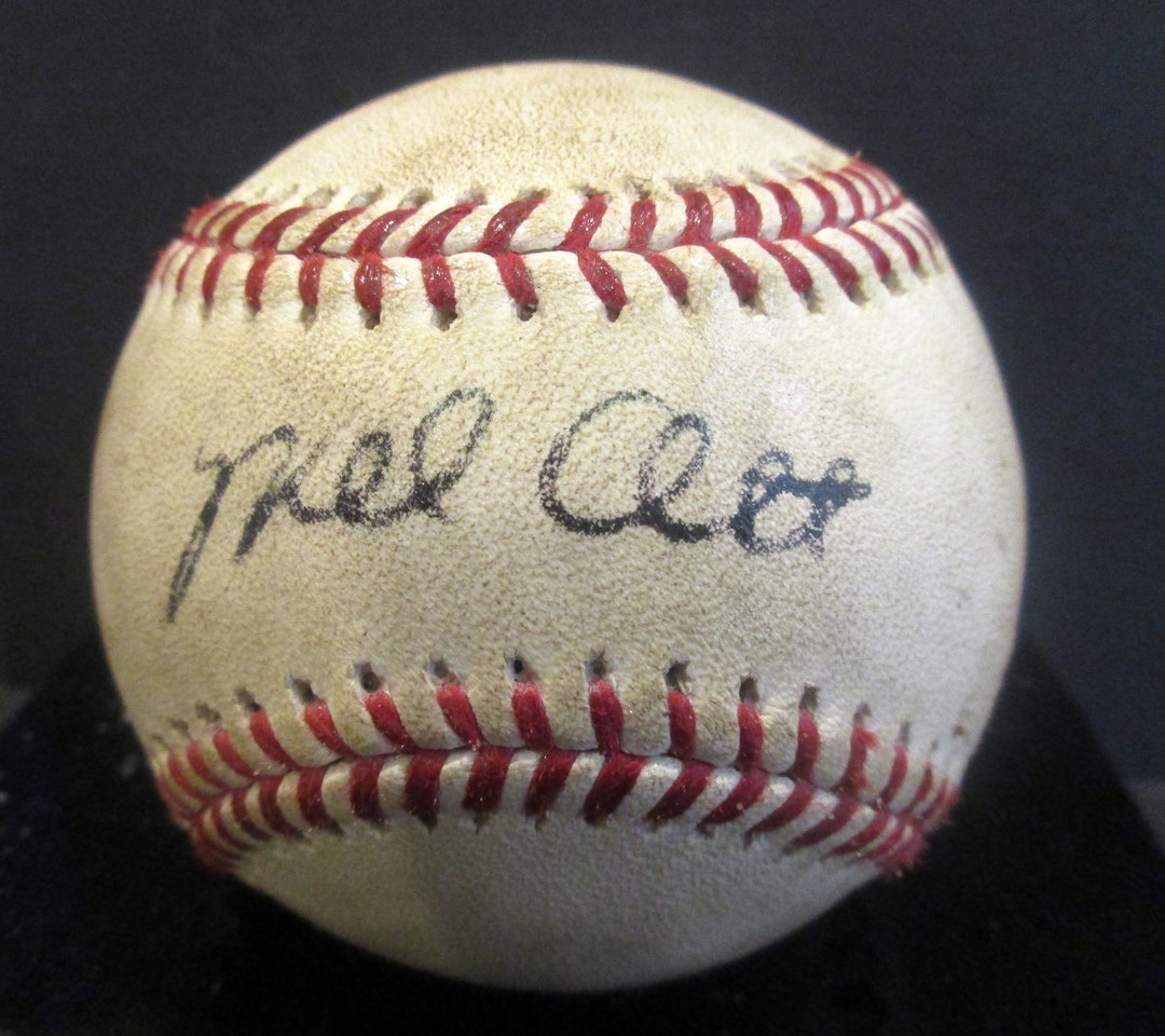 Mel Ott Replica 1934 Autographed Baseball - Etsy