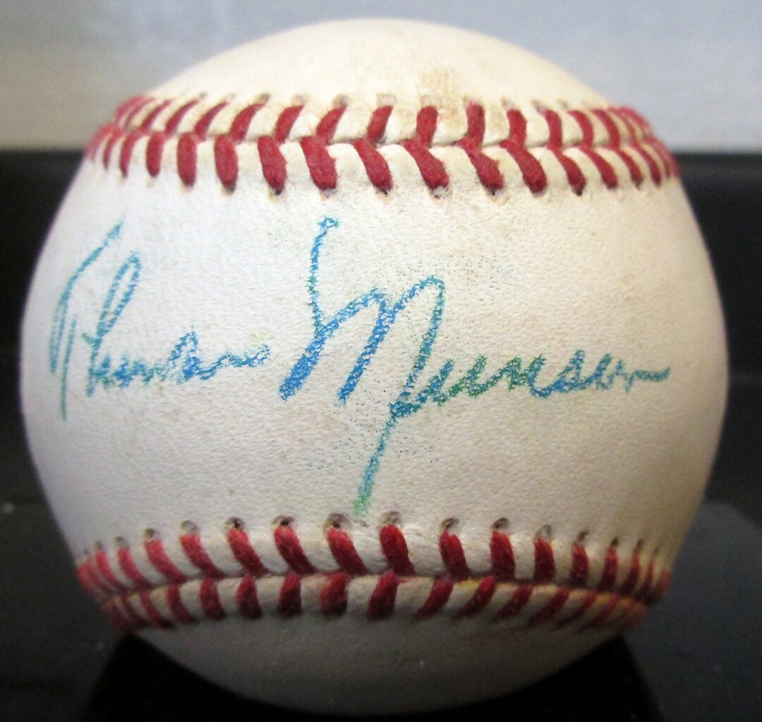 Thurman Munson Replica Autographed American League Baseball - Etsy