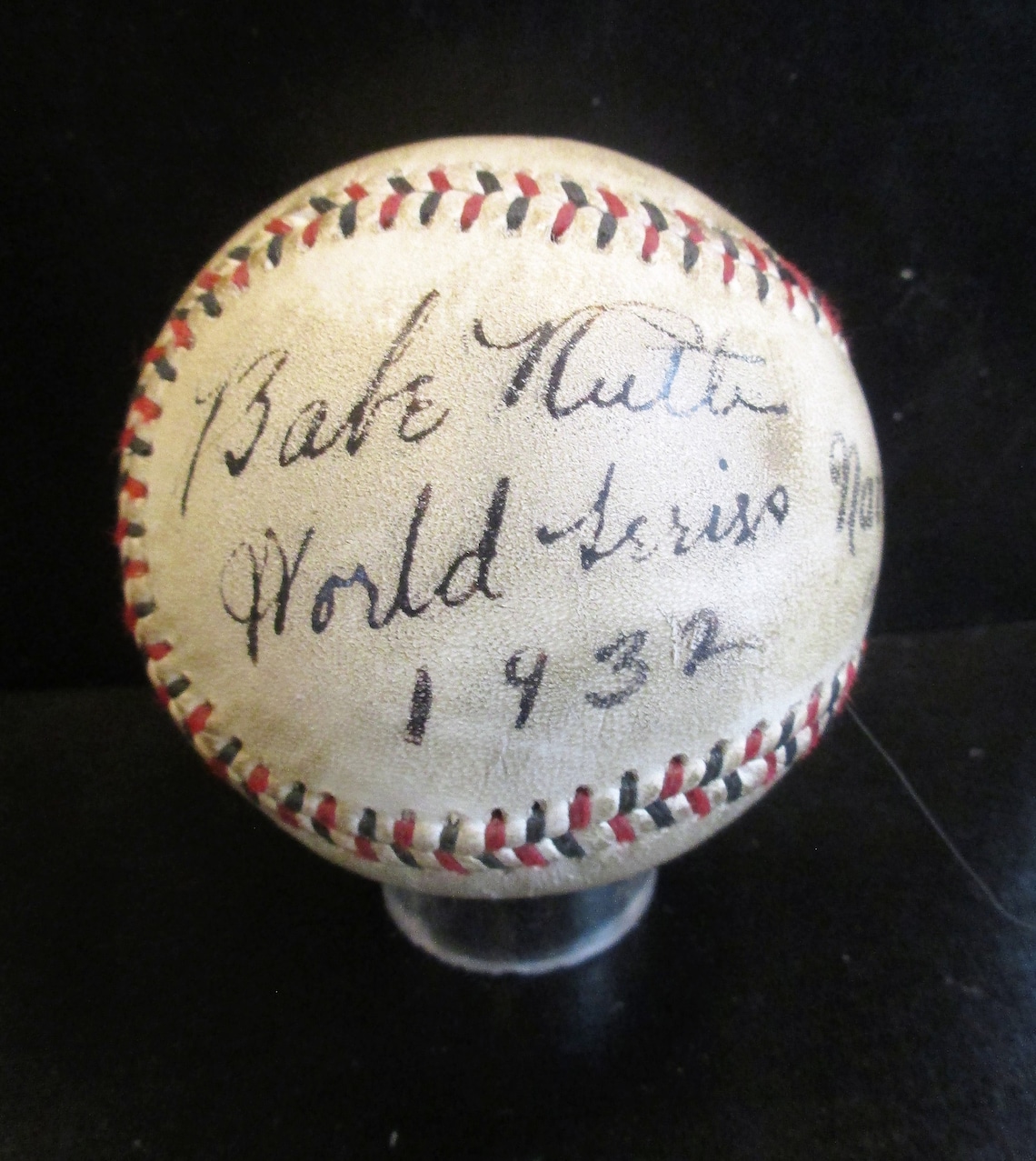 Babe Ruth Replica Autographed 1932 World Series Baseball new - Etsy