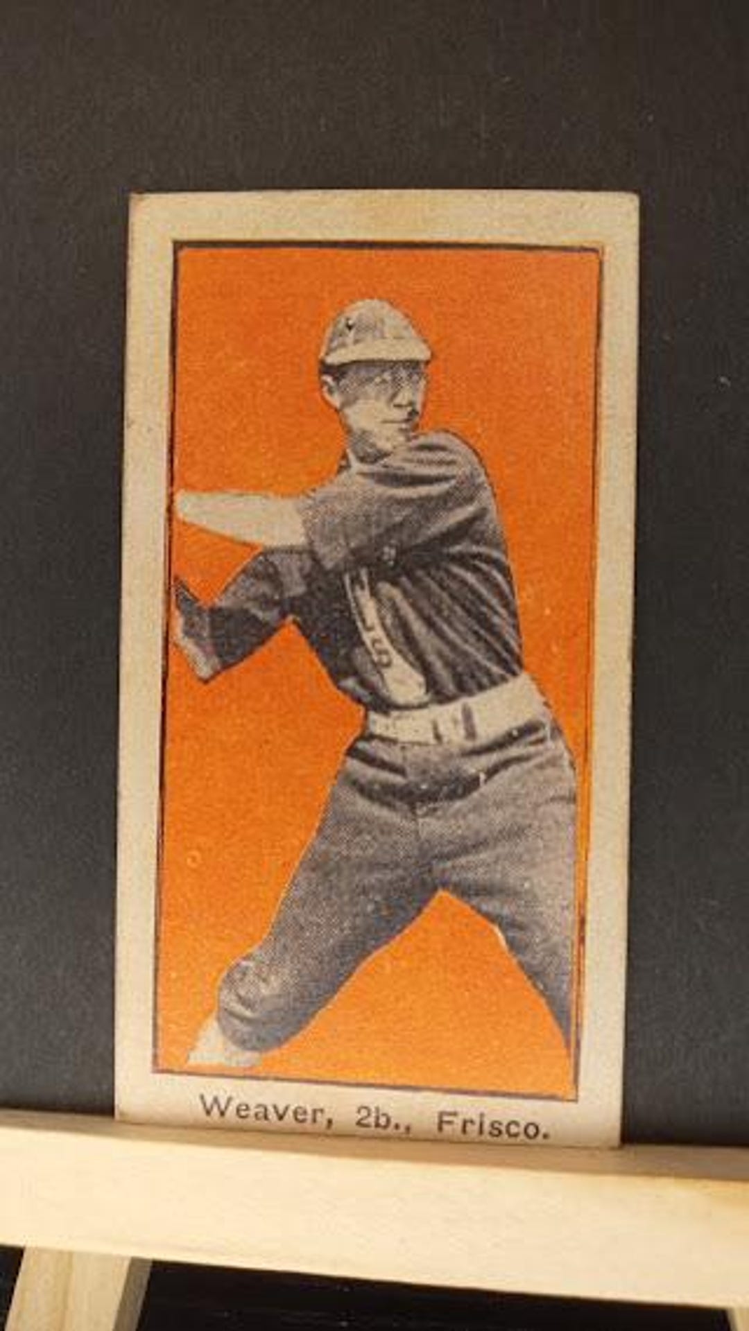 Buck Weaver Reproduction 1911 E100 Bishop & Co. Baseball Card Stocking ...