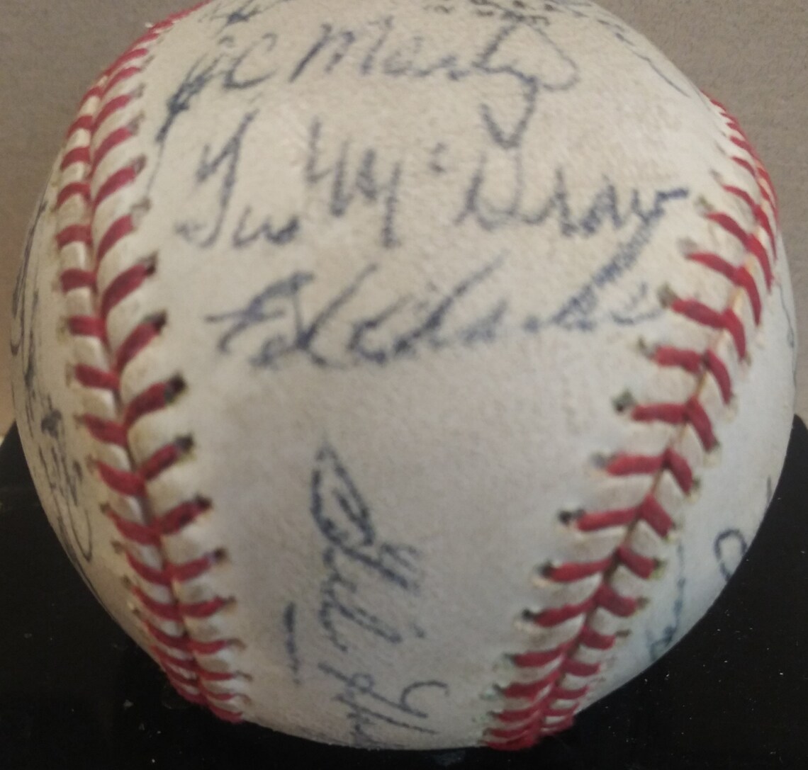 1969 New York Mets Replica Team Signed Baseball Nolan Ryan | Etsy