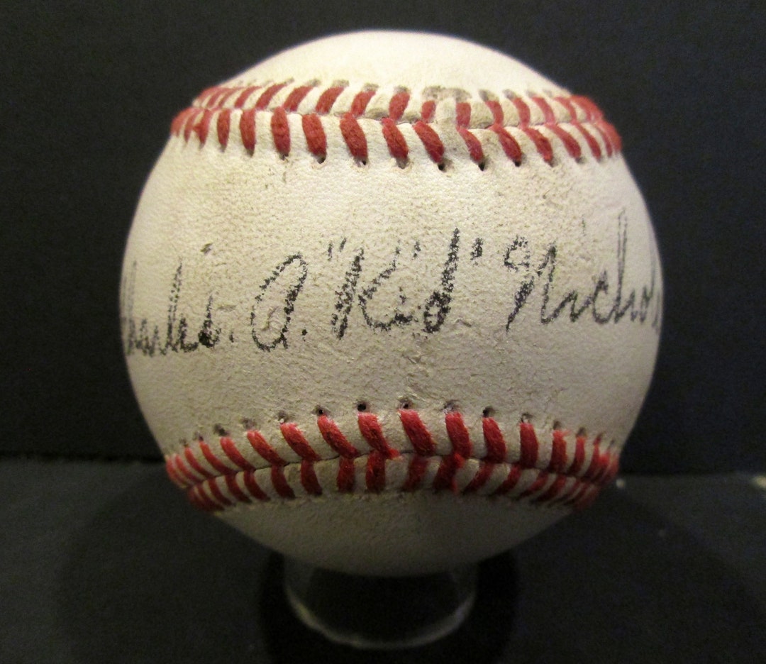 Charles "kid" Nichols Replica 1930's Autographed Baseball - Etsy
