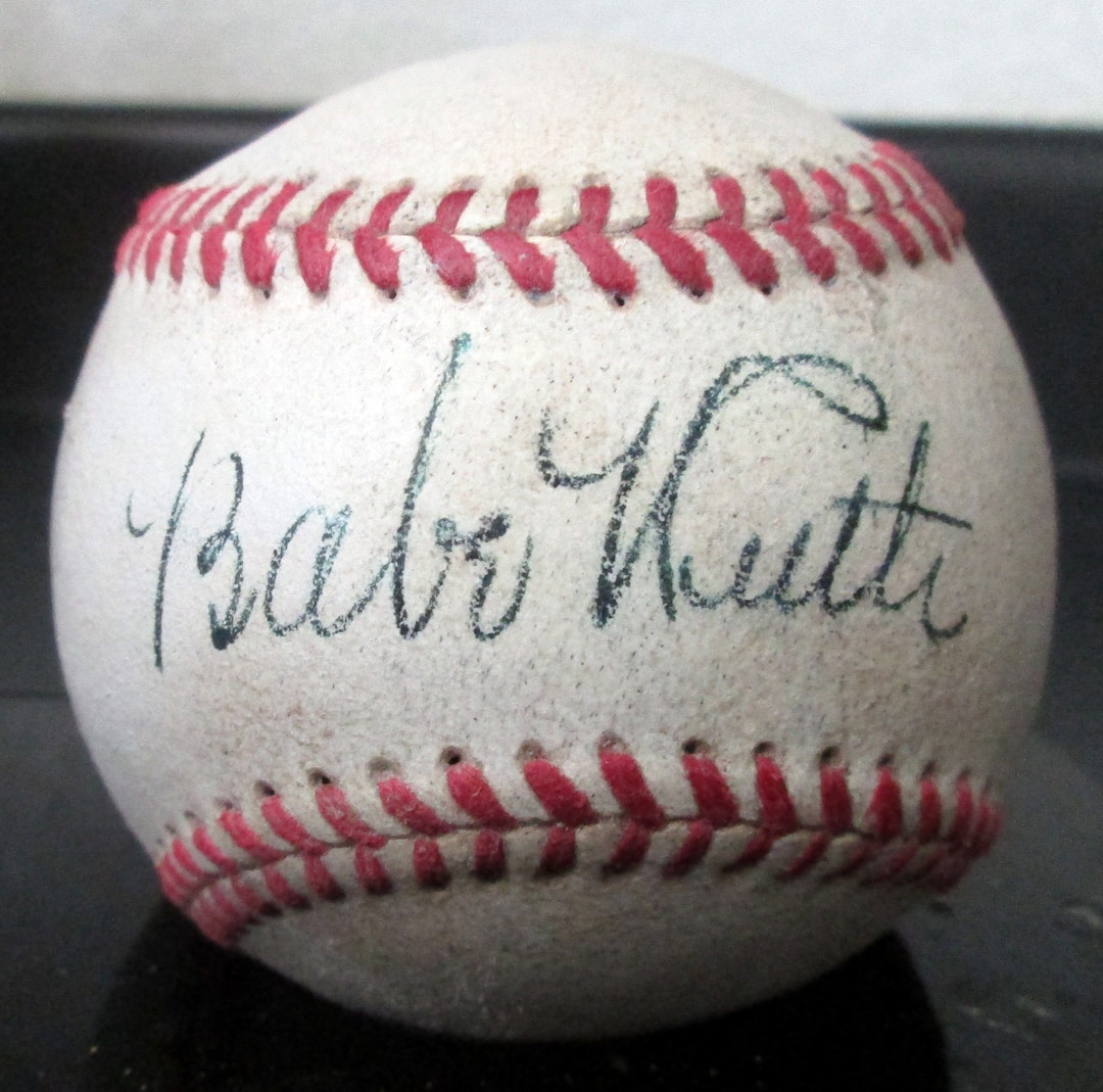 Babe Ruth Replica Autographed 1930's American League Baseball - Etsy