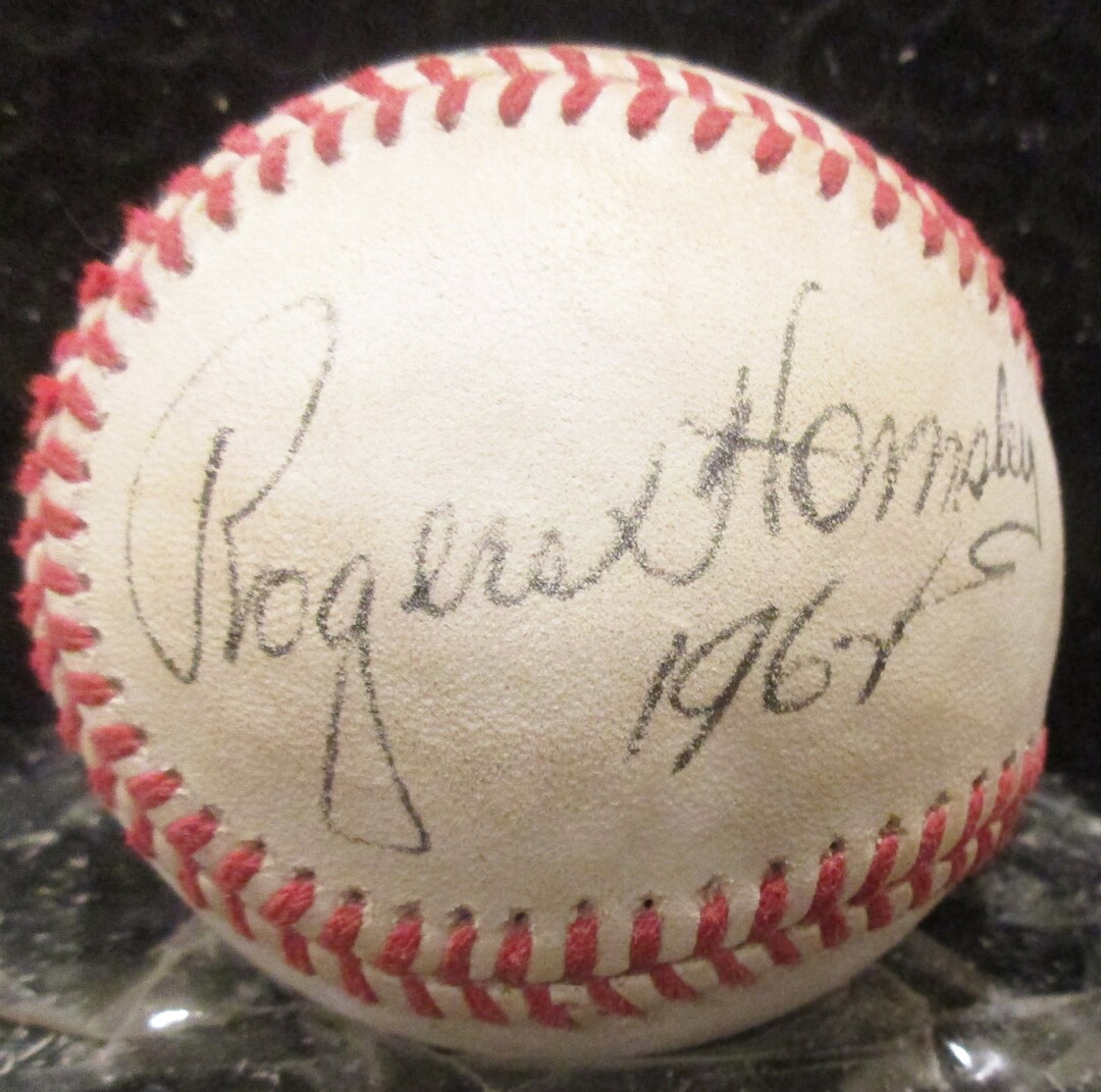 NEW for 2024* Rogers Hornsby 1962 Replica Autographed Baseball - Etsy