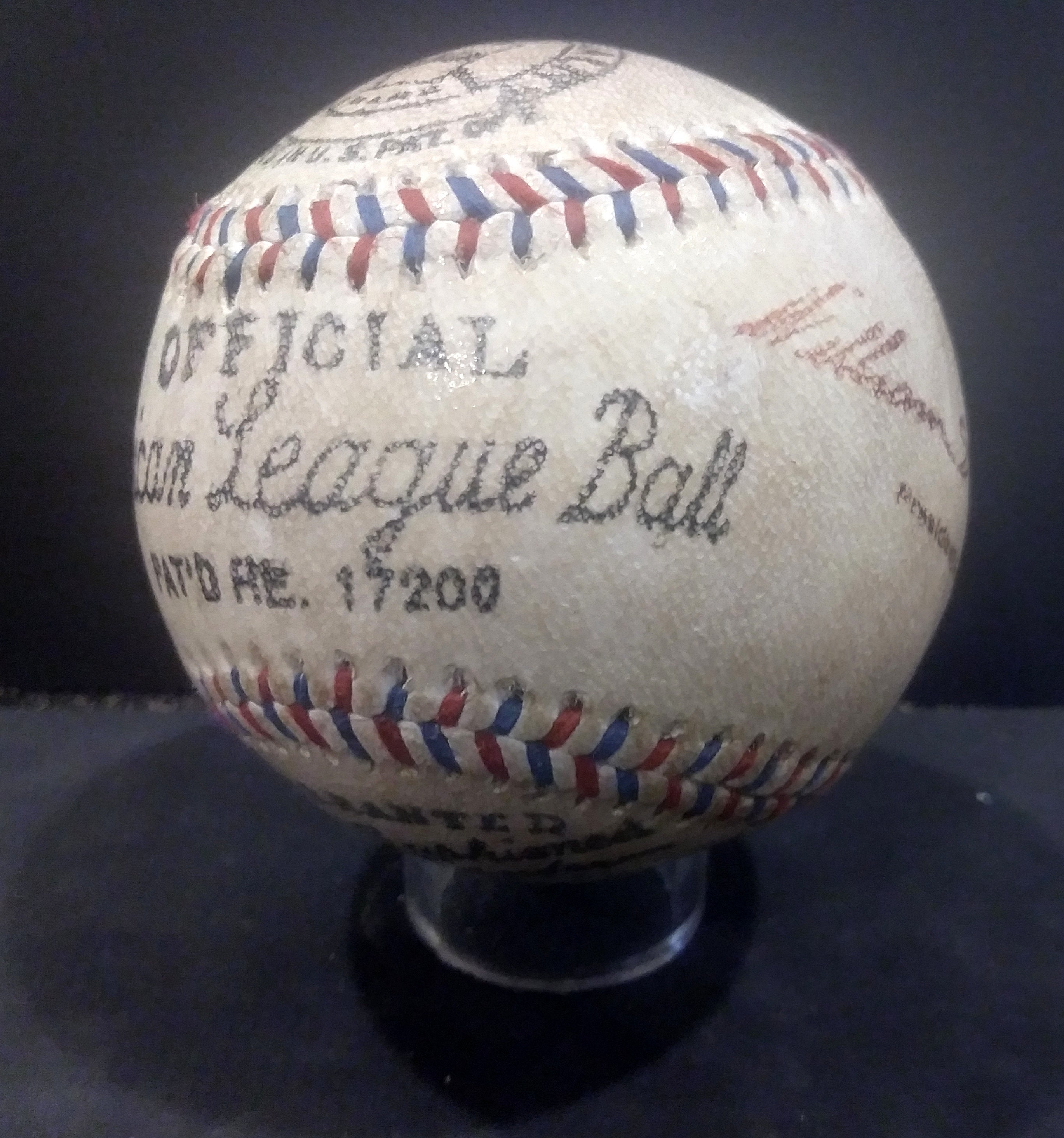 Babe Ruth Replica 1932 Autographed Baseball | Etsy