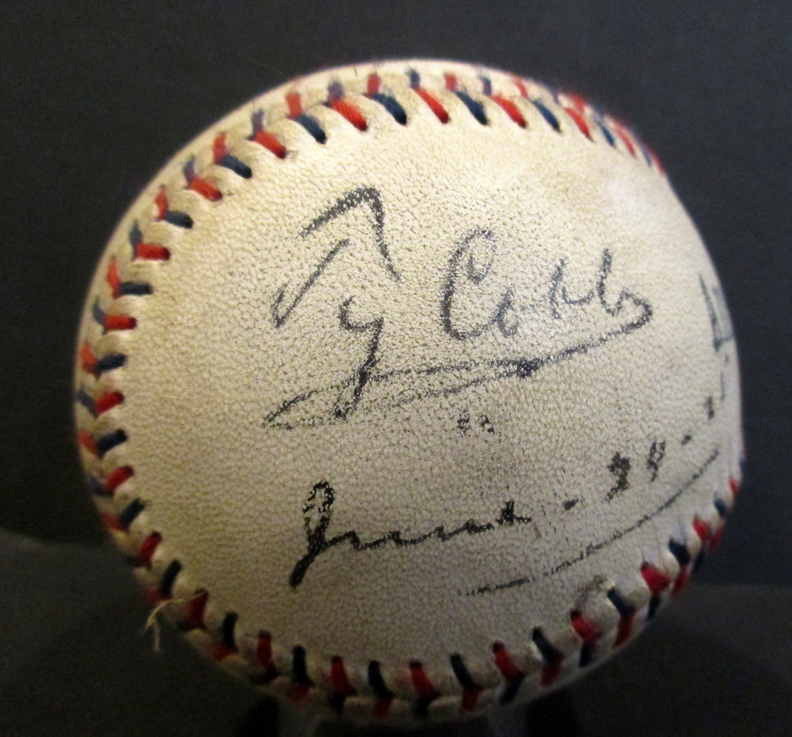 Ty Cobb 1925 Replica Autographed American League Baseball *NEW DESIGN ...
