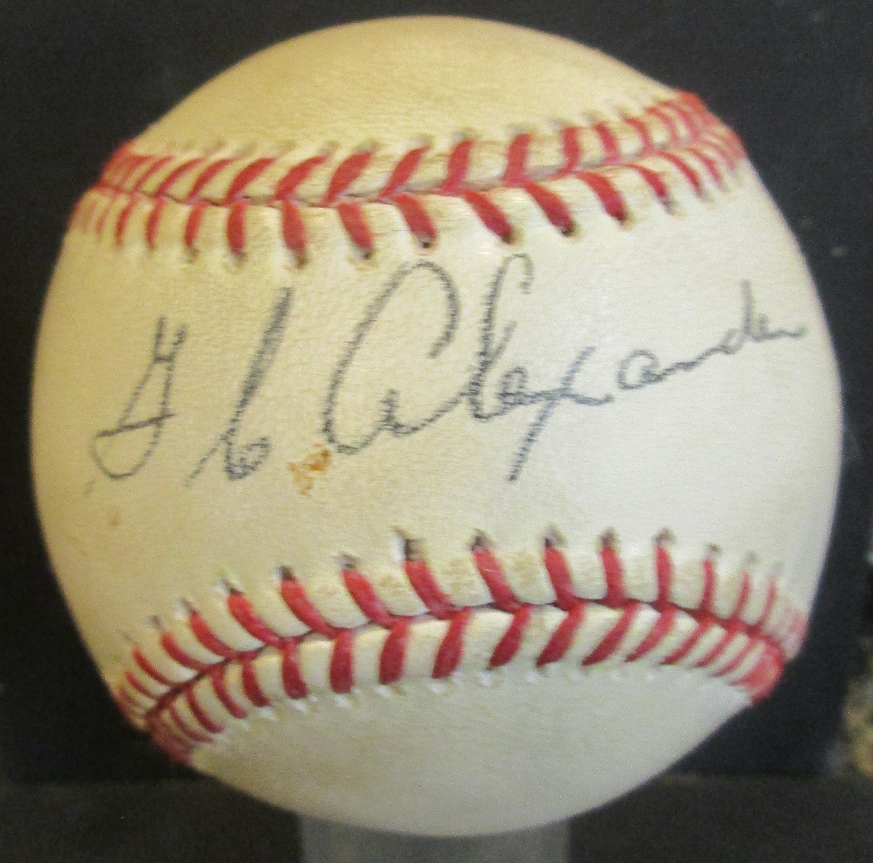 Grover Cleveland Alexander 1930's Replica Autographed Baseball NEW ...