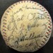 1911 Addie Joss Benefit Game Replica Signed Baseball W. Cobb, Jackson ...