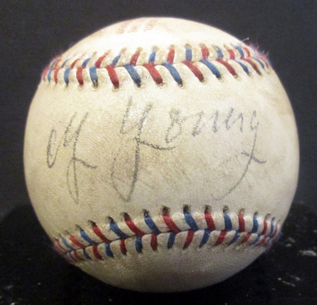 Cy Young Replica 1927 Autographed Baseball - Etsy