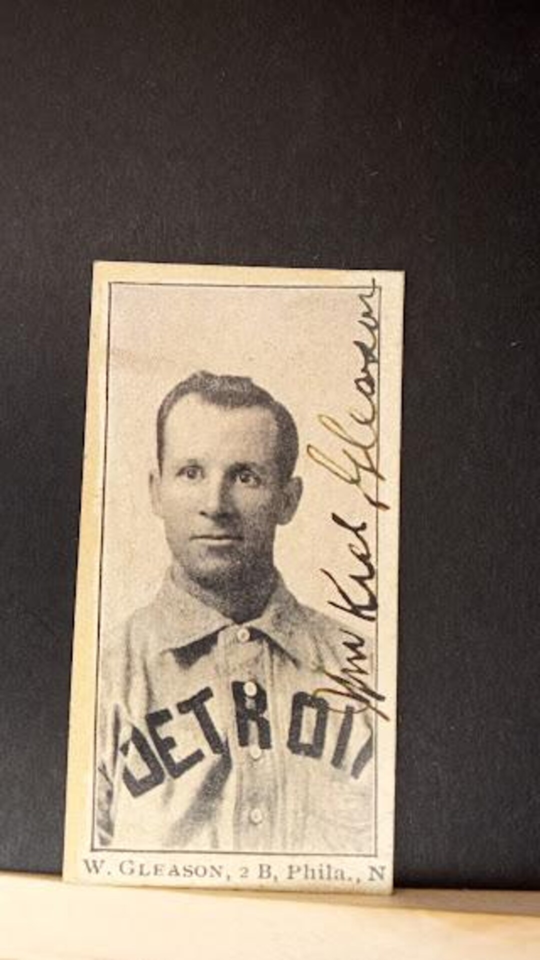 Kid Nichols Reproduction Autographed 1903 E107 Breisch Williams ...