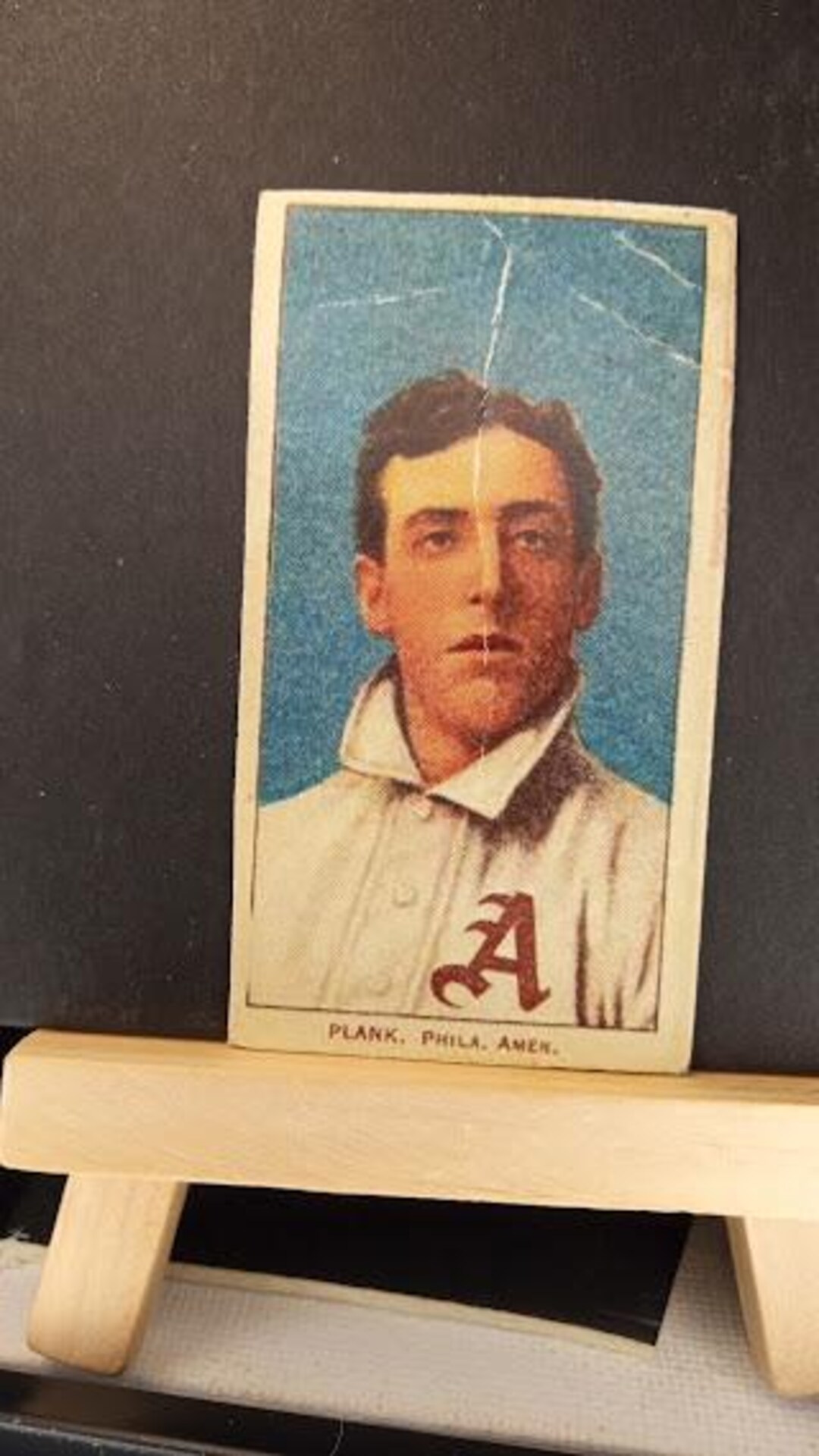 1/1 Eddie Plank Reproduction 1909 T206 Baseball Card Stocking Stuffer ...