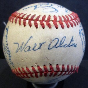 Brooklyn Dodgers 1955 Brooklyn Dodgers Team Signed Replica Baseball W ...