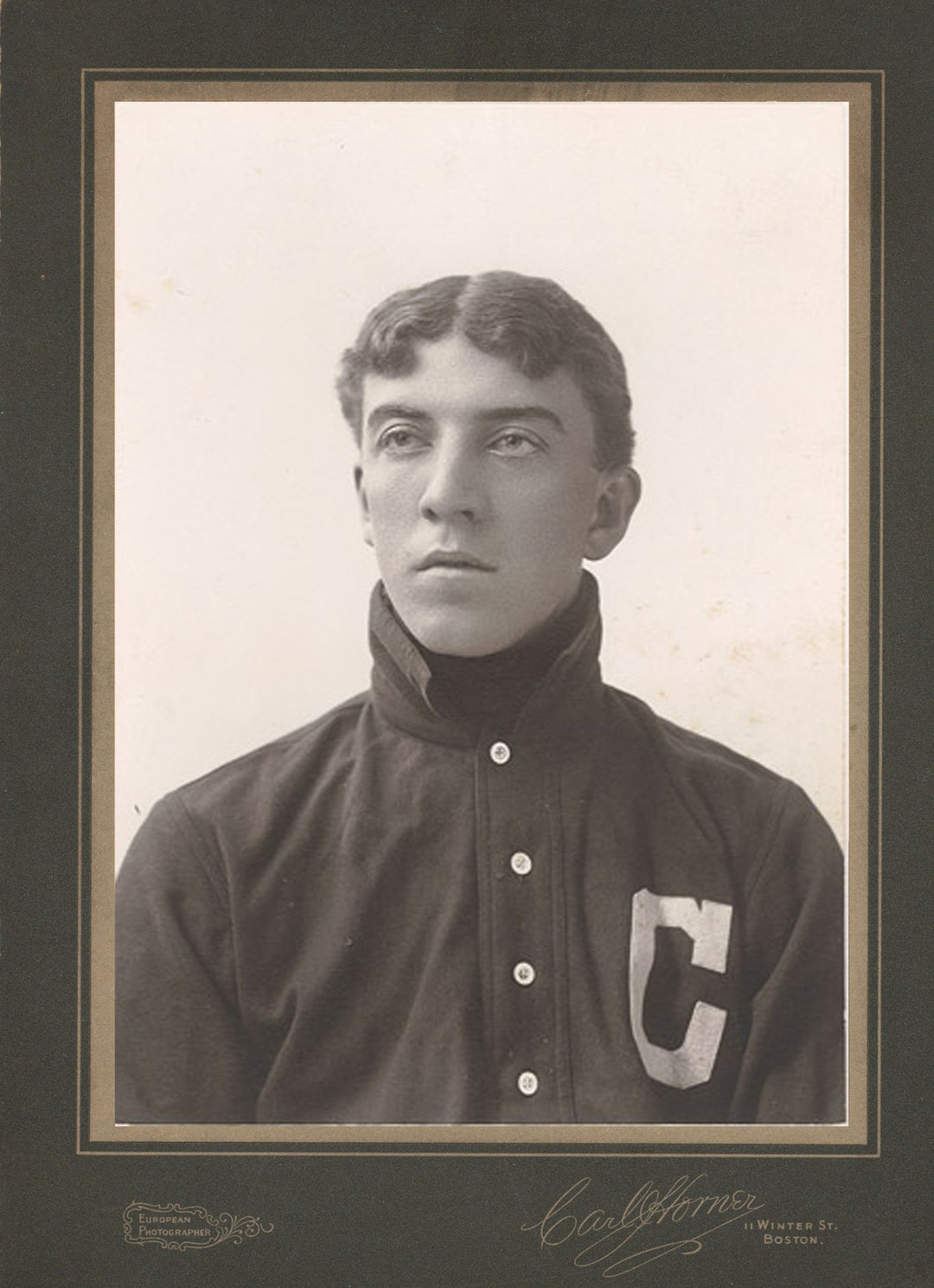 Addie Joss Reproduction Cabinet Photo by Carl Horner - Etsy Norway