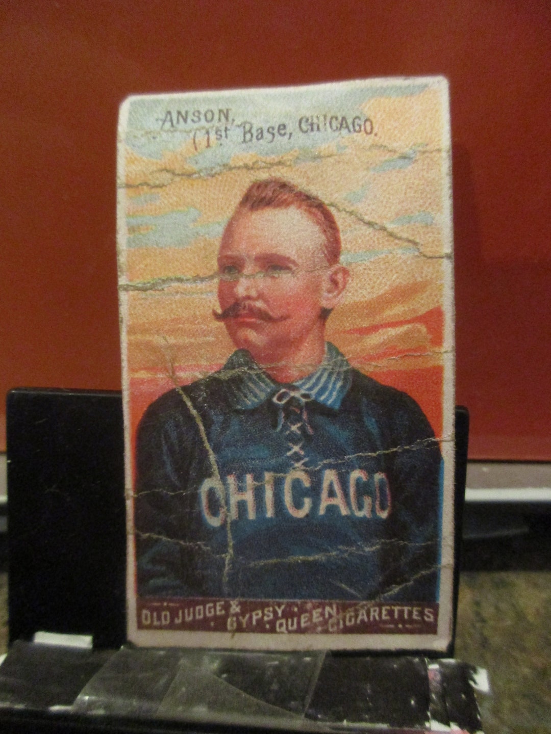 1/1 Cap Anson 1888 Goodwin Champions N162 Baseball Card Stocking ...