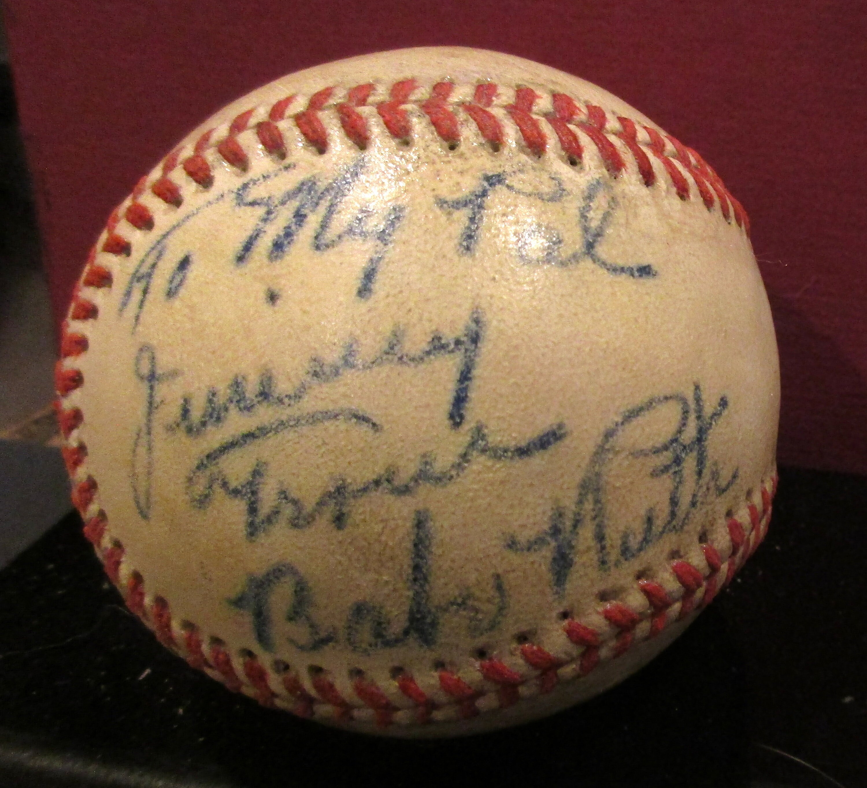 Babe Ruth 1940's Replica Autographed American League Baseball - Etsy
