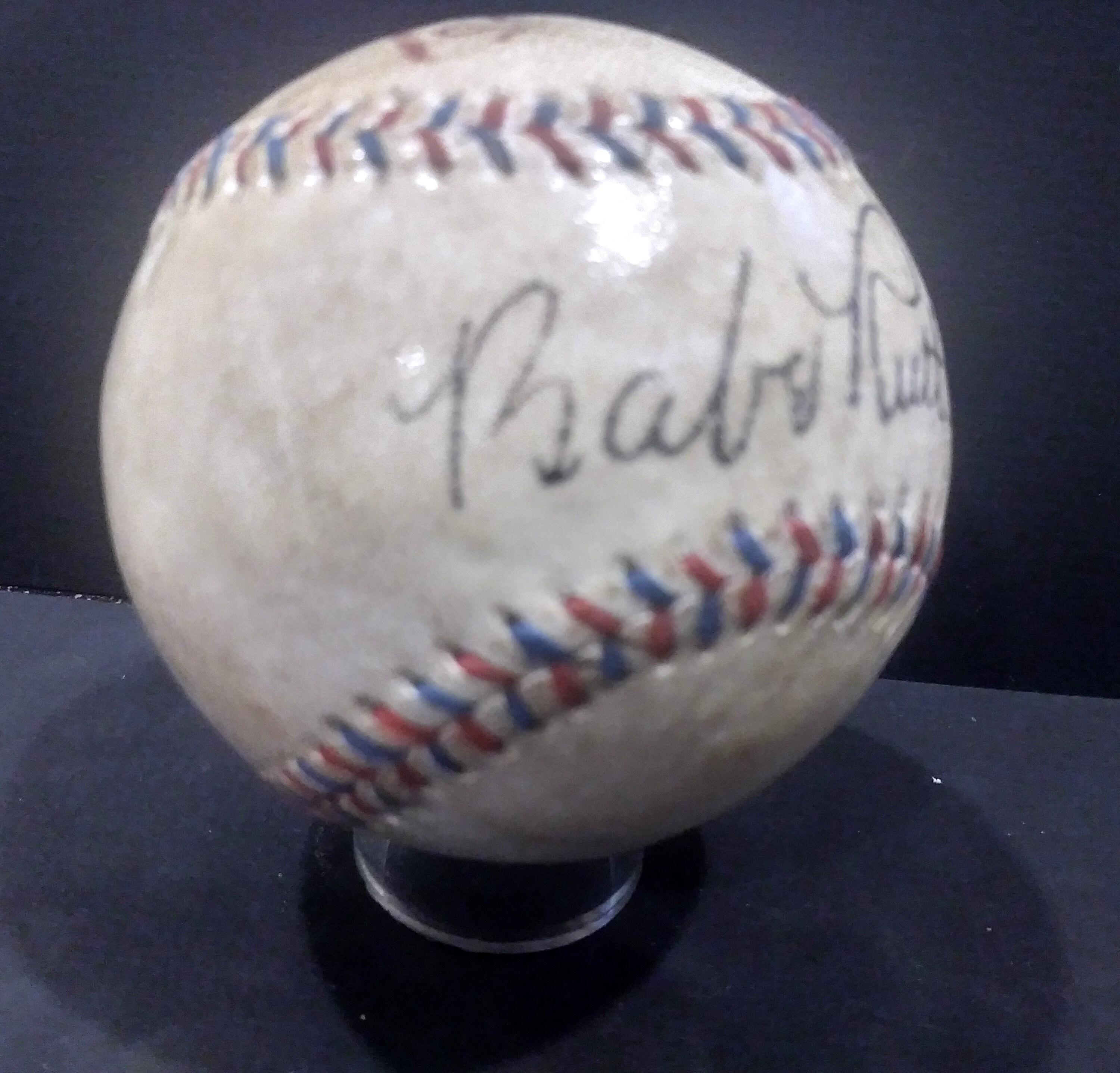 Babe Ruth Replica 1932 Autographed Baseball | Etsy