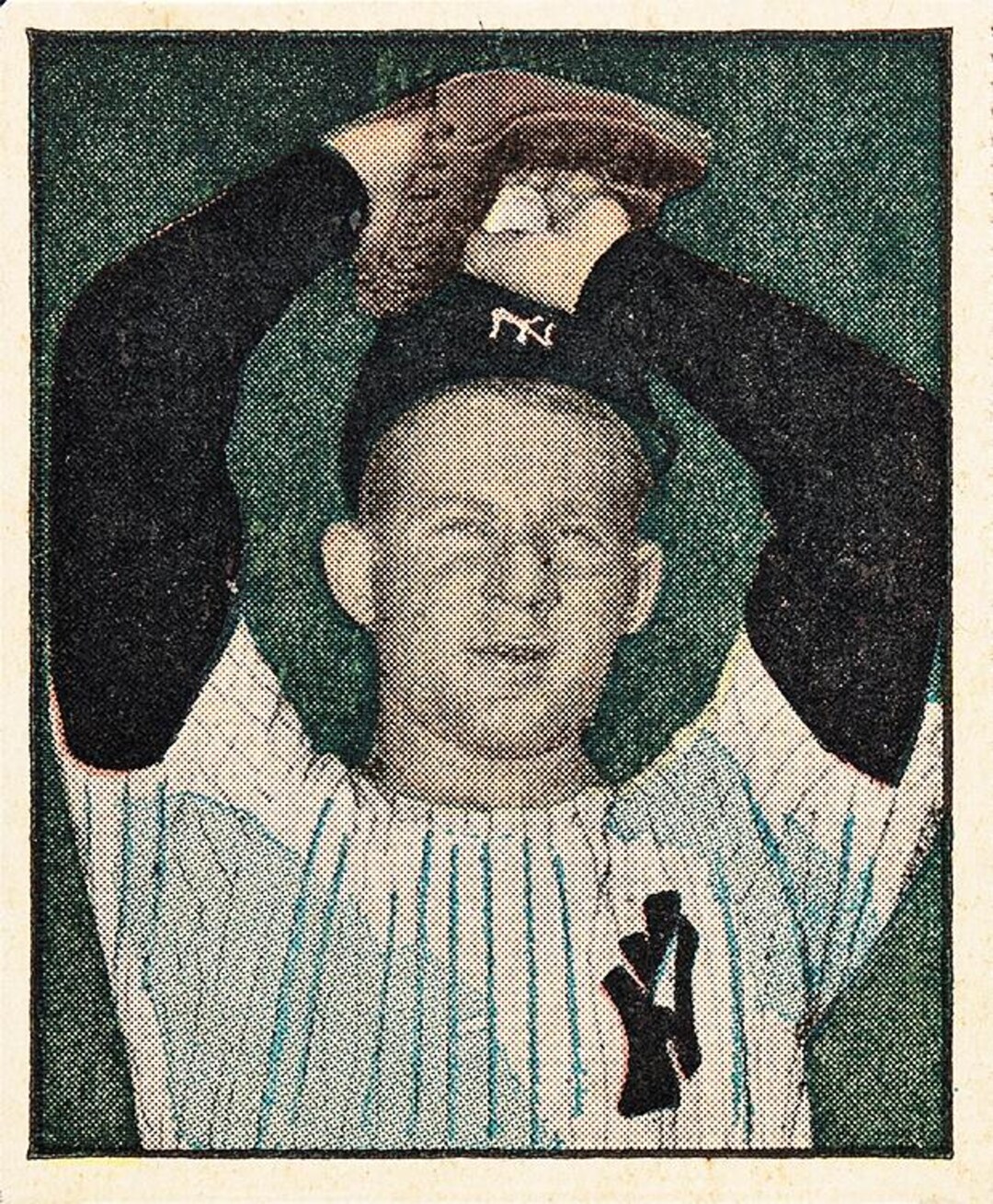 1951 Whitey Ford Berk Ross Reproduction Baseball Card Stocking Stuffer ...