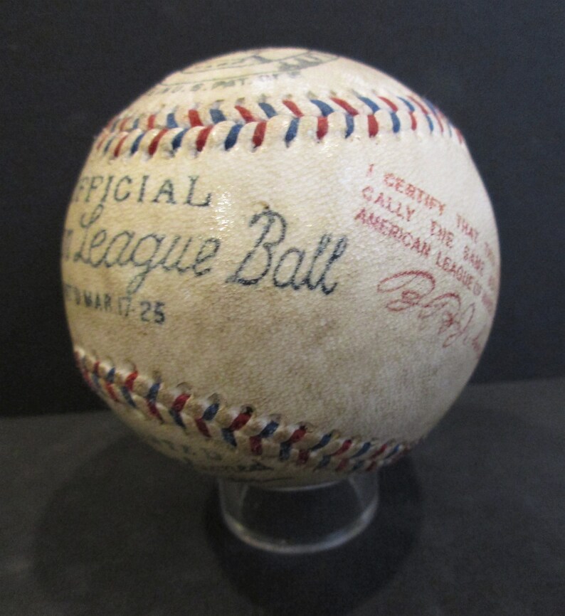 Babe Ruth & Al Capone Replica 1927 Autographed Baseball - Etsy Canada