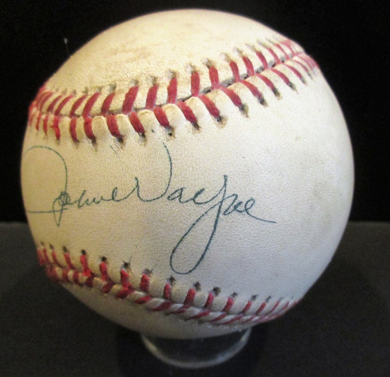 John Wayne Replica 1950's Autographed Baseball - Etsy