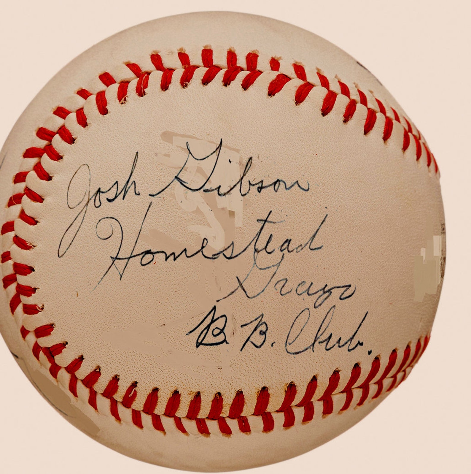 Josh Gibson Replica Autographed 1940's Wilson Negro League | Etsy