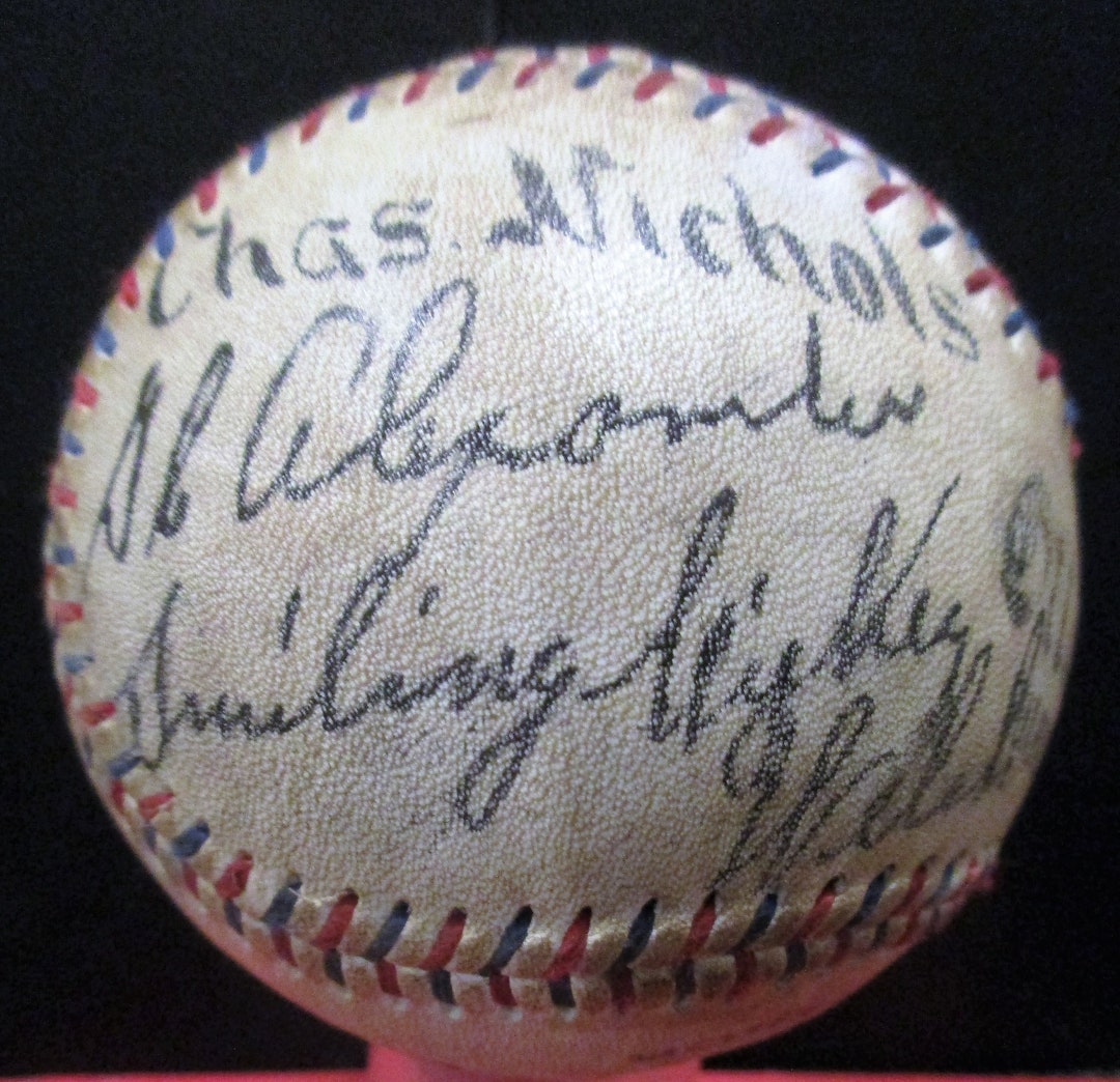 1910's-20's "the 300 Game Winners" Replica Signed Baseball Mathewson ...
