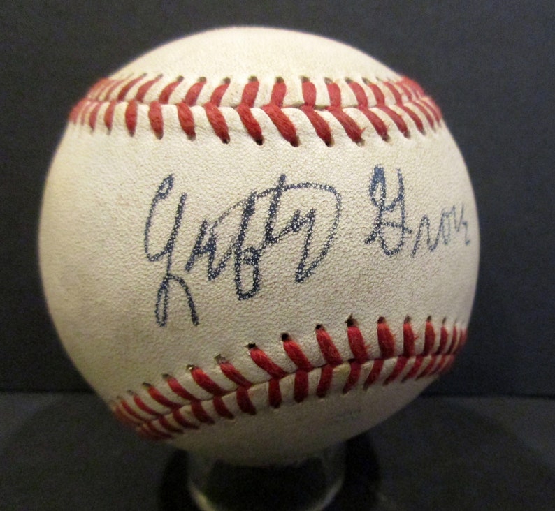 Lefty Grove Replica 1934 Autographed American League Baseball - Etsy