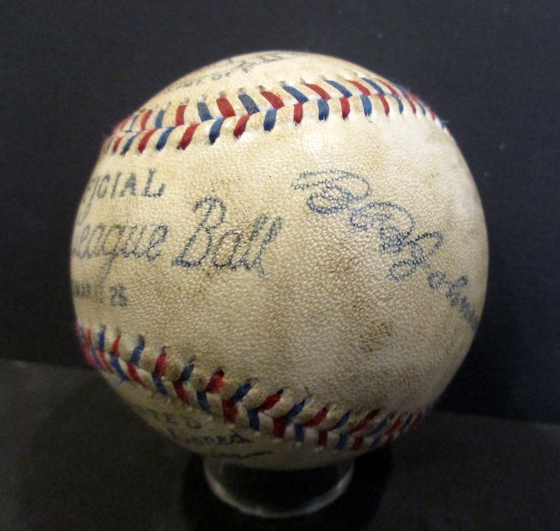 Walter Johnson Replica 1927 Autographed Baseball | Etsy